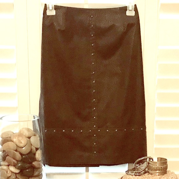 Conrad C Collection | Skirts | Vegan Leather Skirt | Poshmark